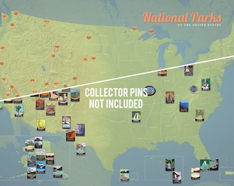 National Park Pin - Etsy