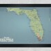 Florida State Parks & Federal Lands Map 24x36 Poster - Etsy