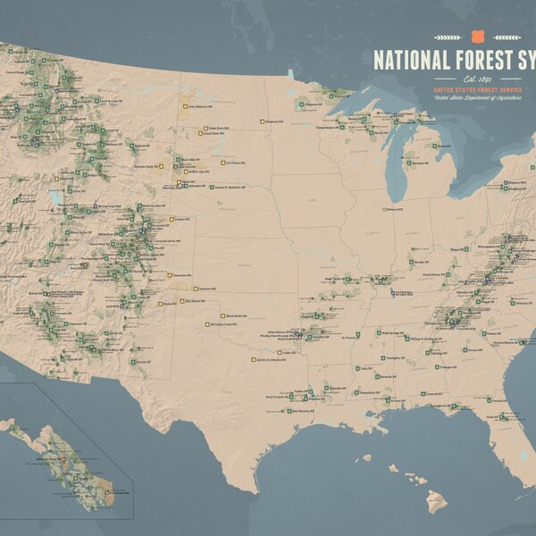Nicolet National Forest Sign - Etsy