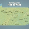 Adirondack Fire Tower Challenge Map 11x14 Print - Etsy
