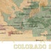 Colorado State Parks & Federal Lands Map 18x24 Poster - Etsy