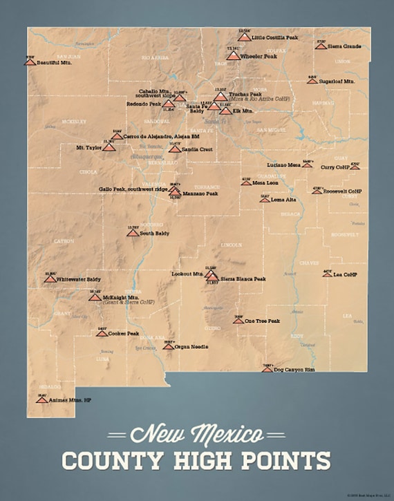 O Mapa Do Condado