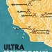 Ultra Prominent Peaks Map 11x14 Print - 48 States - Etsy