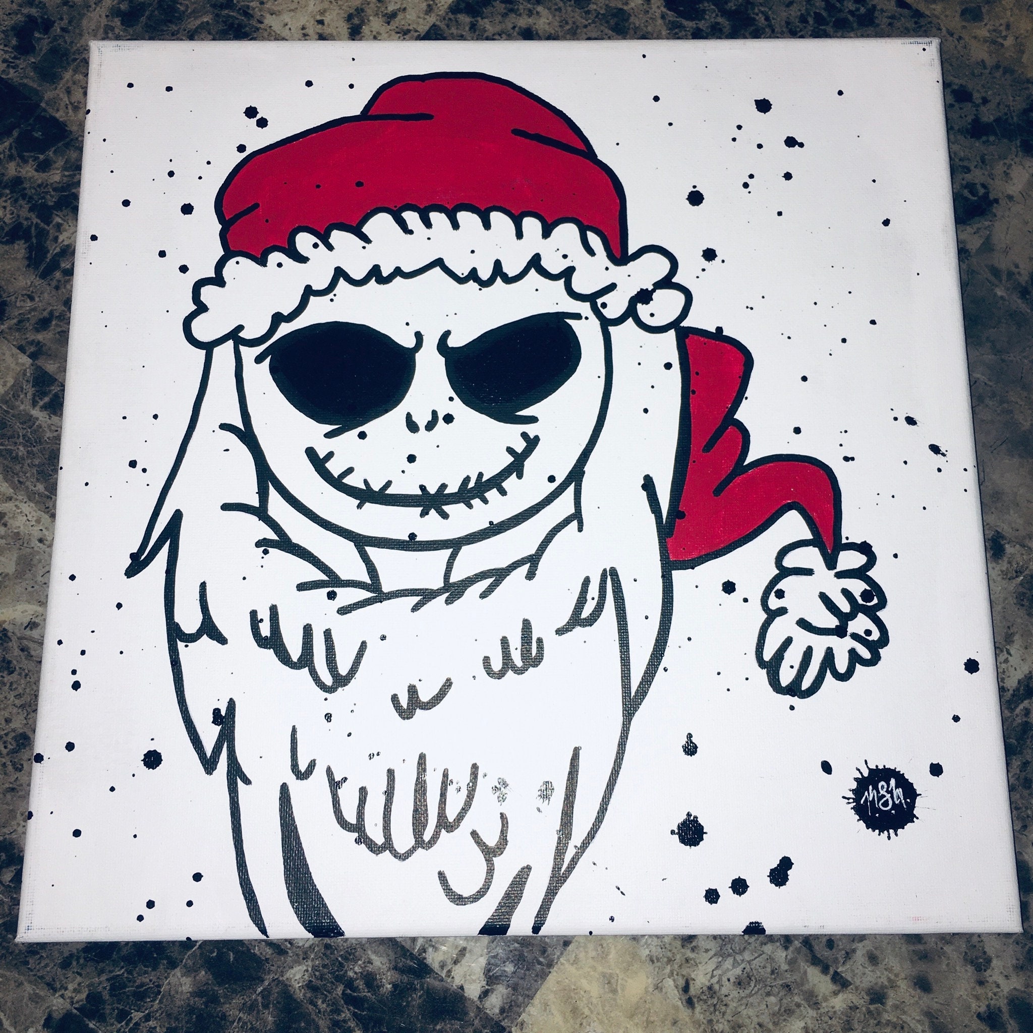 Jack Skellington Sandy Claws Drawing