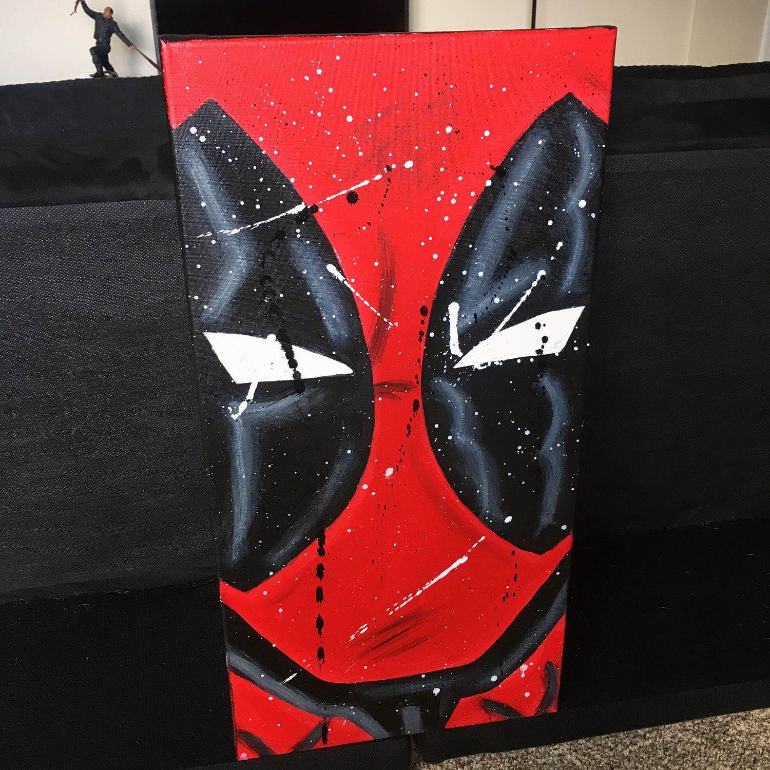 Deadpool Paint Splatter