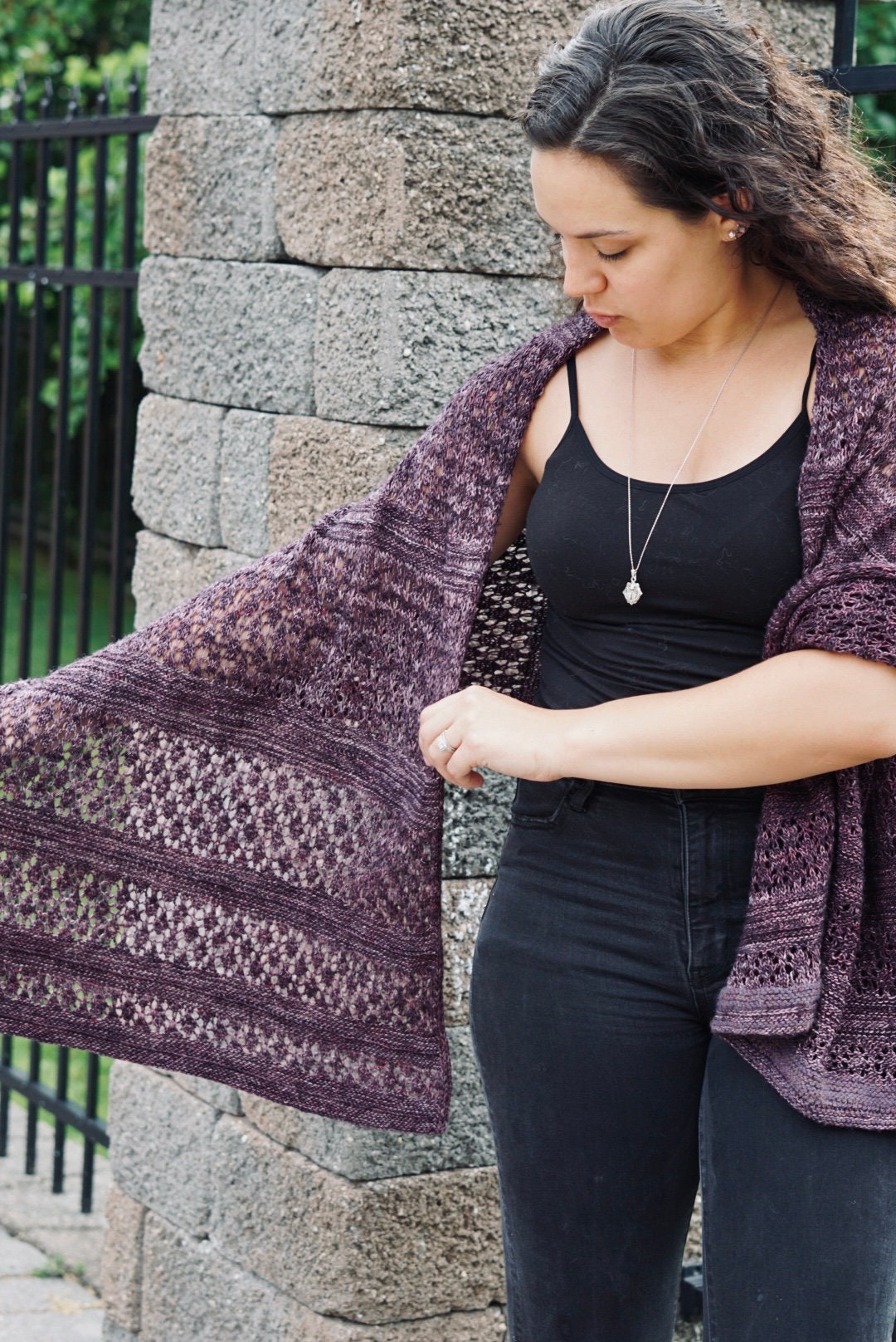 Veil • Wedding Shawl Pattern • Knit Shawl Pattern • Knitting Pattern ...