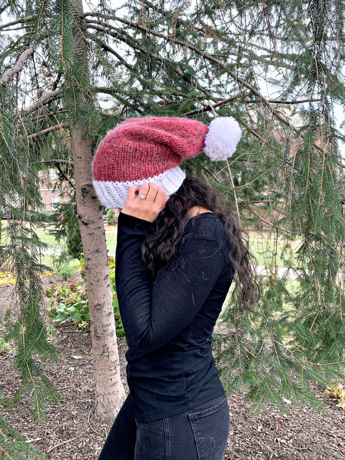 The Claus Knitting Pattern Santa Claus Hat Pattern Santa - Etsy