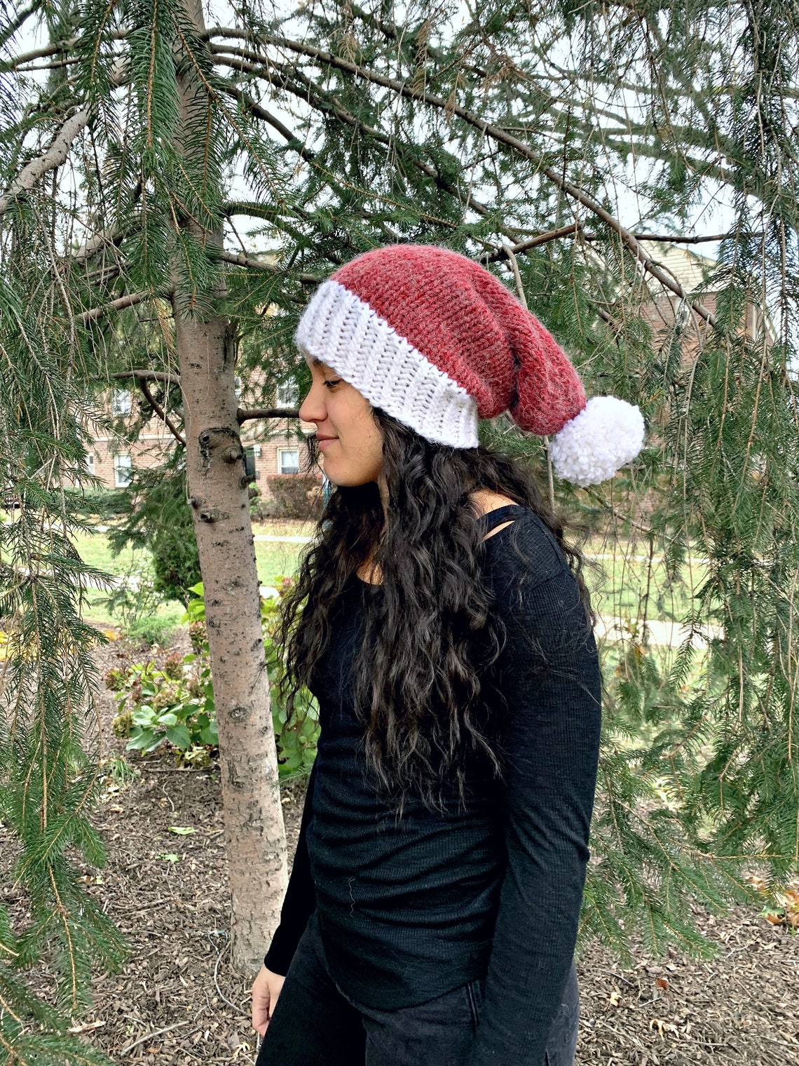 The Claus Knitting Pattern Santa Claus Hat Pattern Santa - Etsy