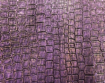 Purple Scale Fabric - Etsy