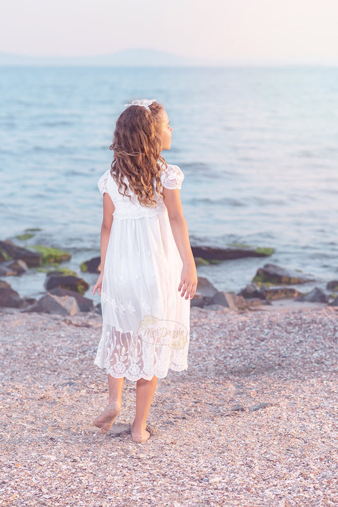 Girls Spring Dress, Girls Summer Dress, Cowgirl Dress, Girls Lace Dress ...