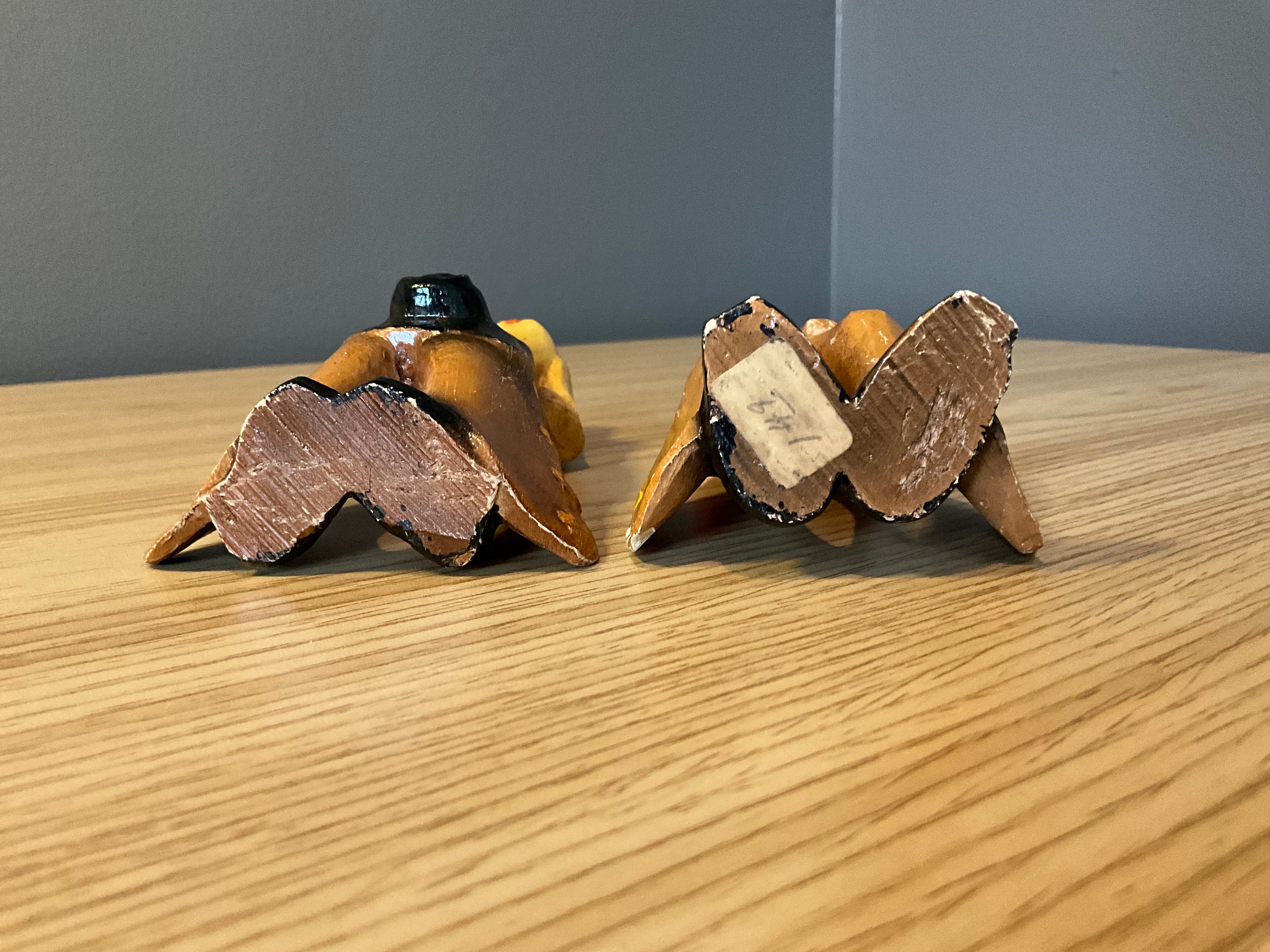 Vintage Wooden Cowboy and Cowgirl Figurines - Etsy