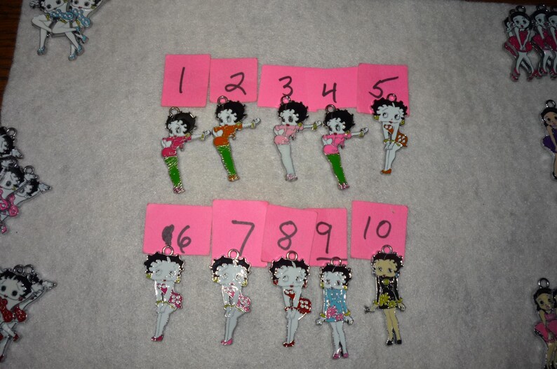 Pretty Girl Charms - Etsy