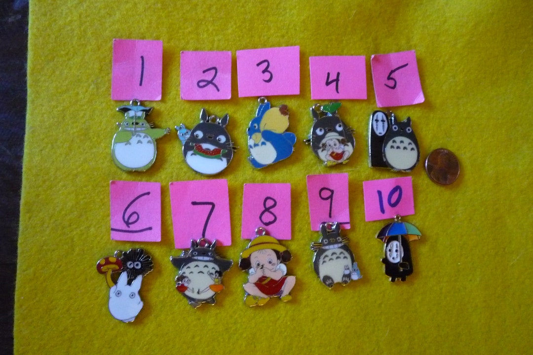 Cartoon Charms 5 Pc - Etsy