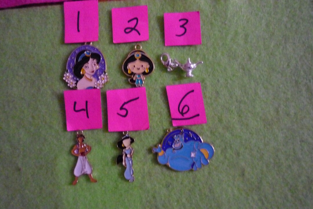 Genie Inspired Charm Lot 5 Pc - Etsy