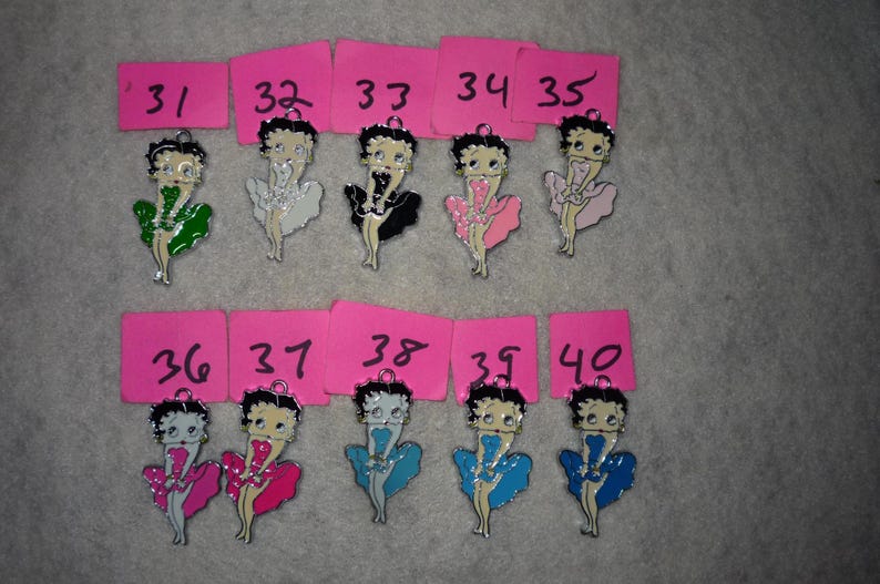 Pretty Girl Charms - Etsy