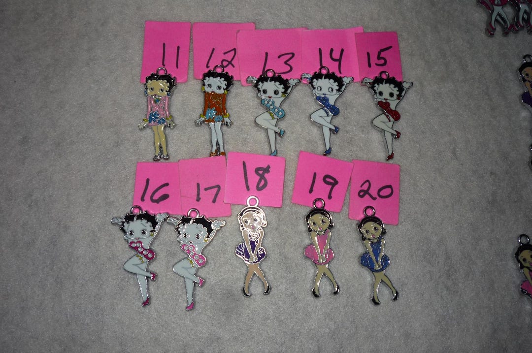 Character Girl Charms - Etsy