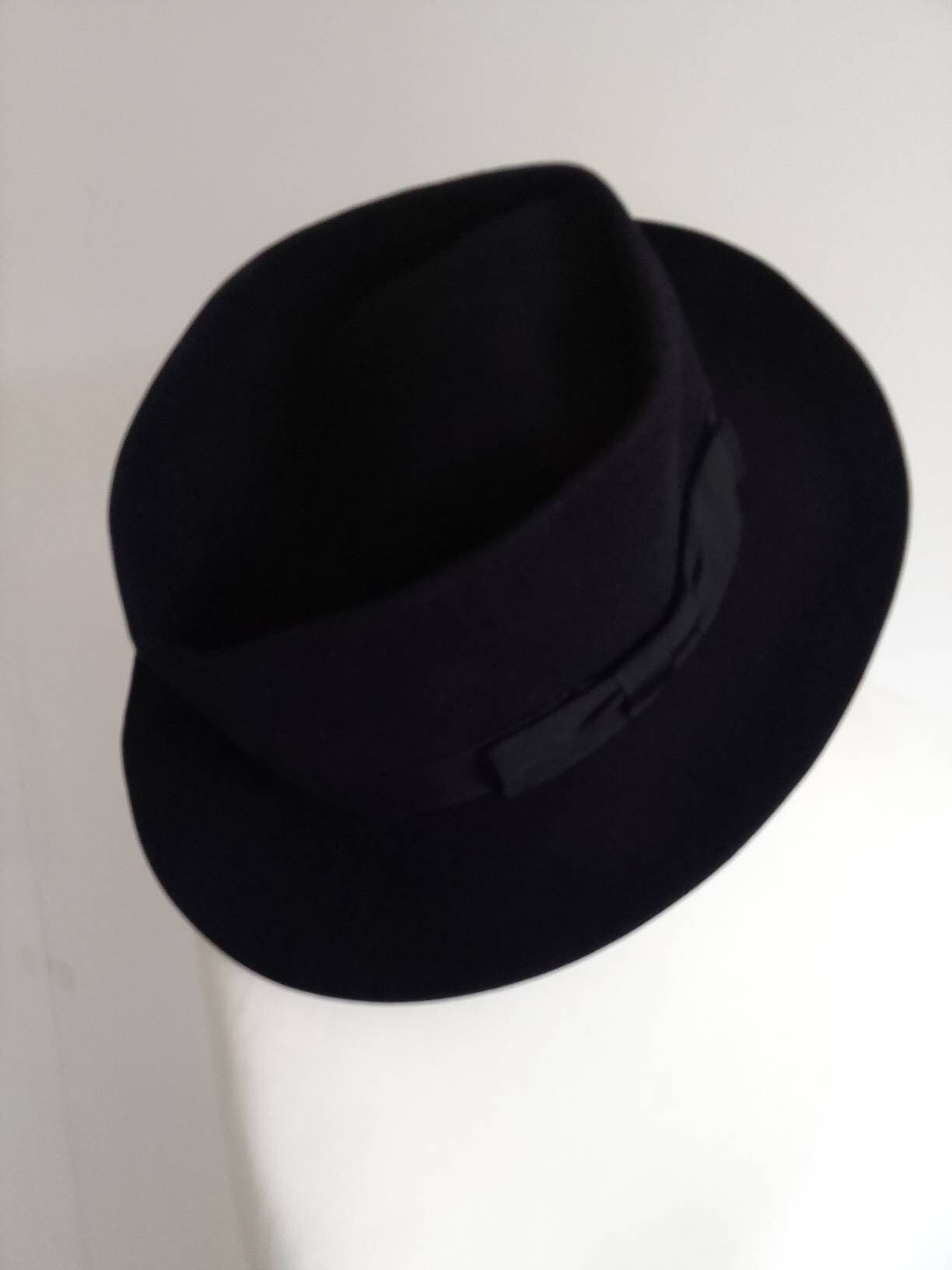 Vintage Fedora Hat Original Label Paris Decor Unique - Etsy