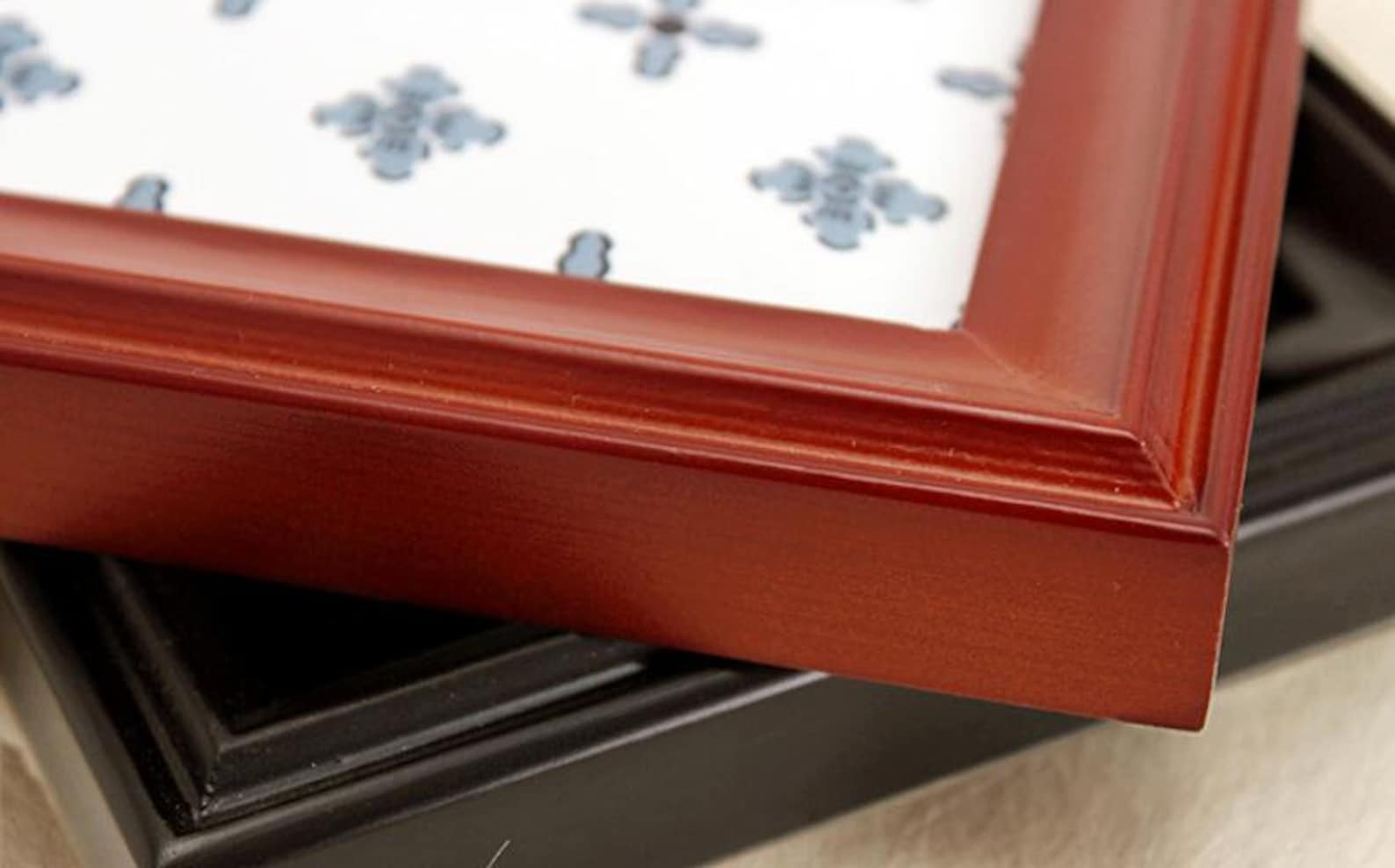 14 Pieces/set Solid Wood Picture Photo Frame Set White Black - Etsy