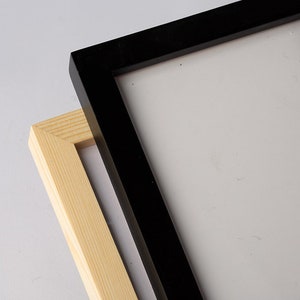 20 Pieces/set Solid Wood Picture Frame Set White Black Brown Color Wall ...