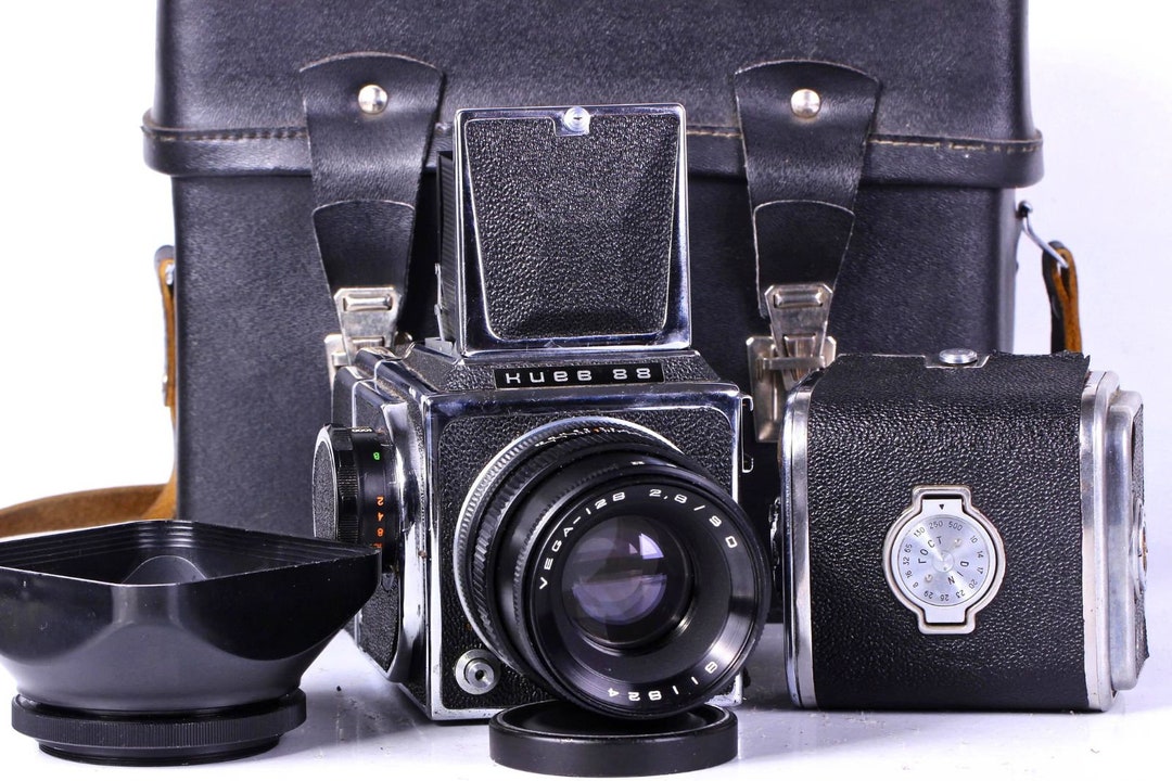 Kyiv-88 Medium Format 6x6 Camera With Vega-12b 80mm F/2.8 Lens ...