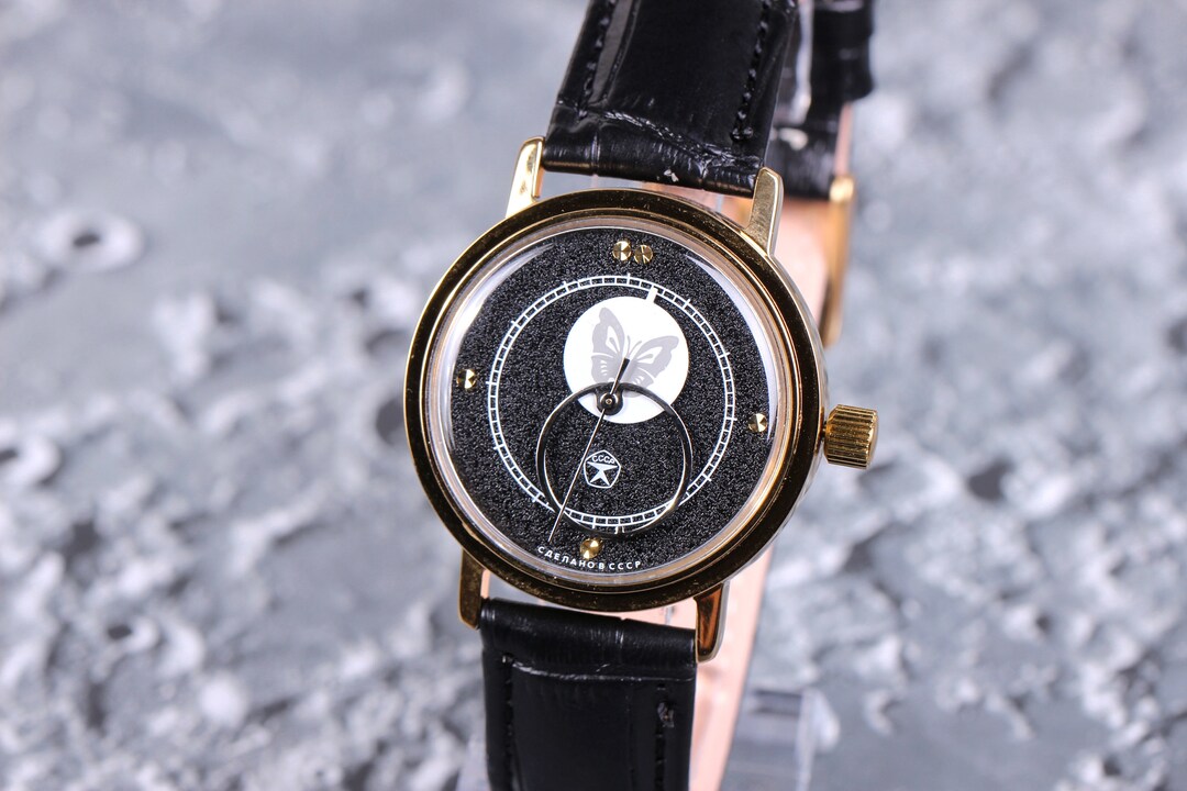 Raketa Copernicus Men's Mechanical Watch - Vintage Soviet Lunar Design, Unique Collectible ...