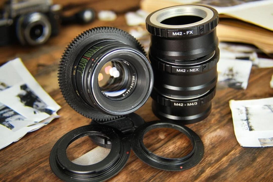 Petzval Modification Helios 44-2 Lens Swirly Bokeh Angel Wing M42/canon Adapter - Etsy