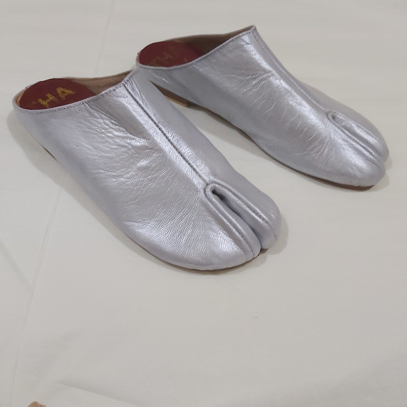 Tabi Shoes Tabi Mules Ninja Shoes Split Toe Mules Pre - Etsy