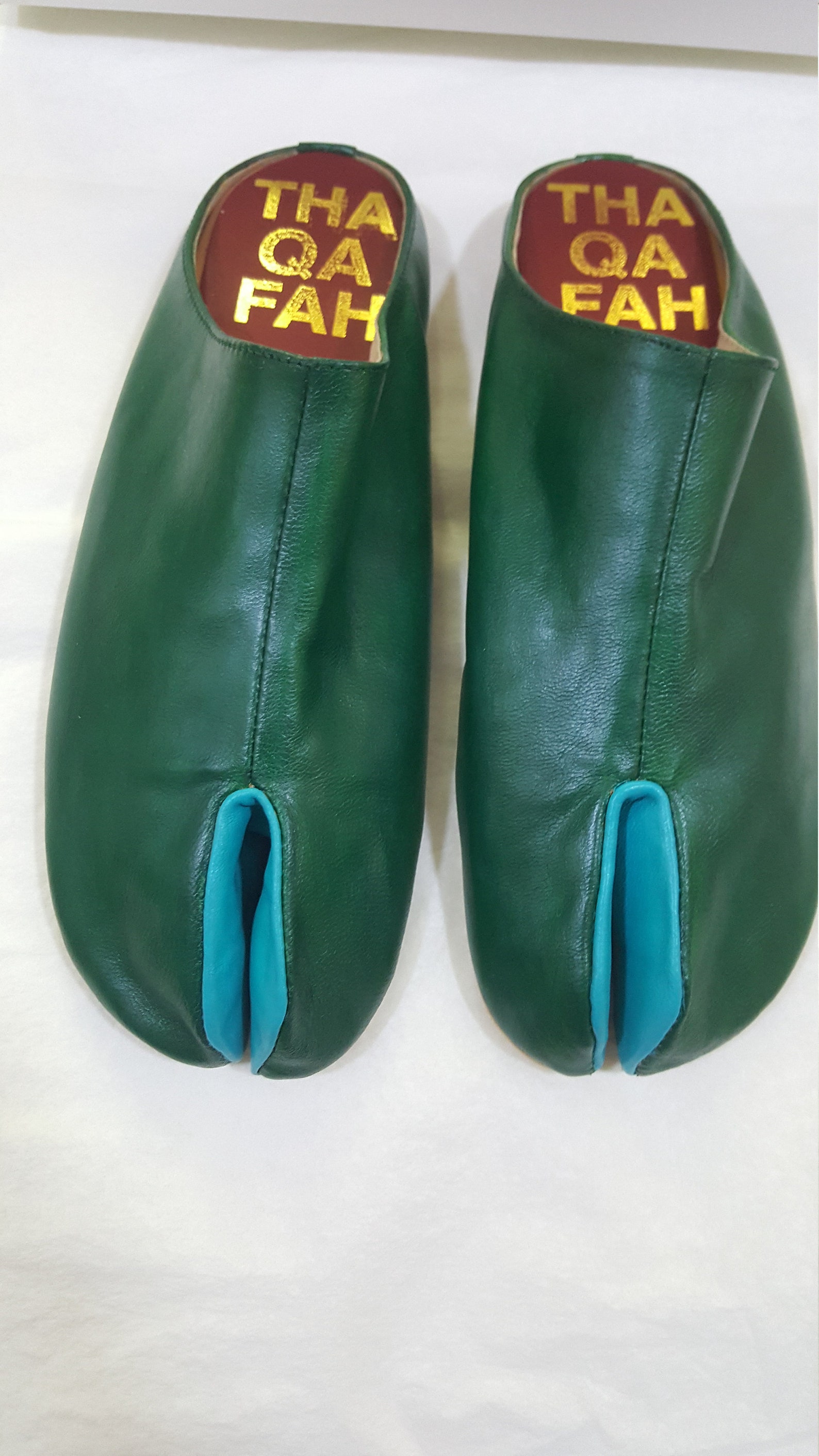 Tabi Mules Ninja Shoes Split Toe Mules green Multi Pre | Etsy