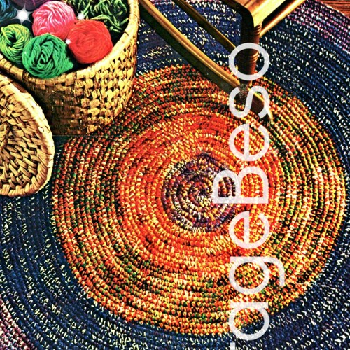 Oval Rug Crochet Pattern - Etsy