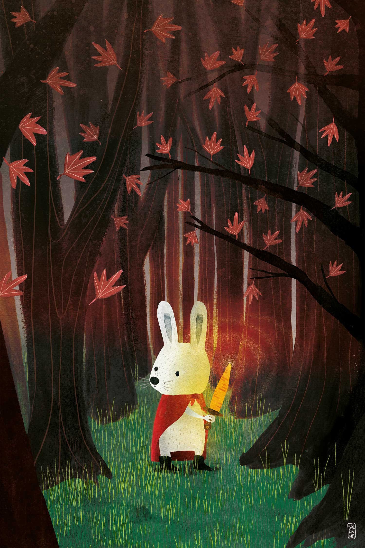 The Warrior Print | Print 21x30 | Fantasy Illustration | Fantasy Art ...
