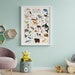Poster Abecedario de Animales Poster 50x70 Print A3 Alfabeto ilustrado ...
