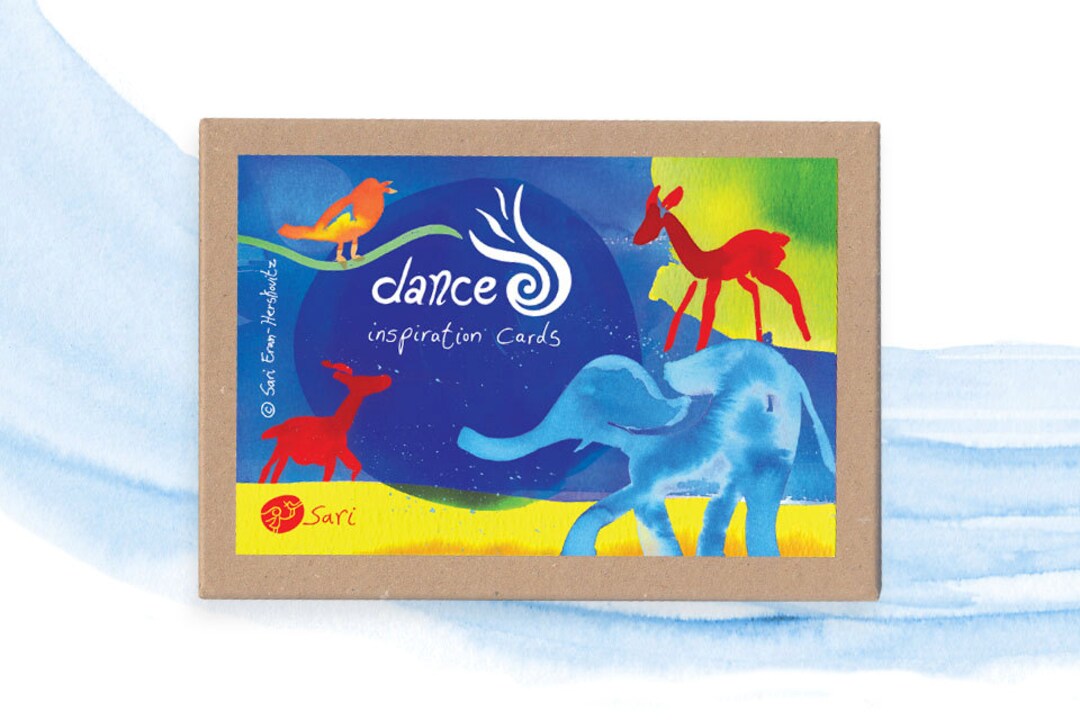 Saris Dance Cards a Family Game for People Who Love Art and Dance - Etsy