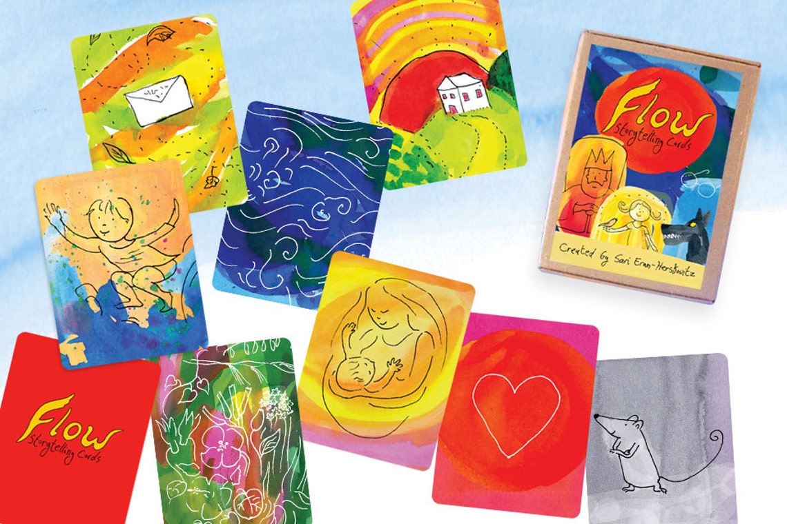 Flow Storytelling Cards - a Family Game for Art Lovers - Etsy