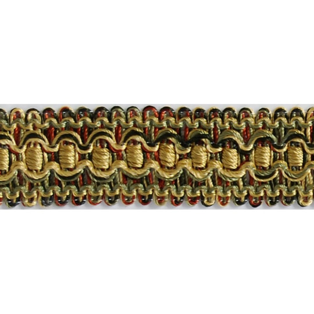 Brimar Trim 3/4 in Gimp 9676 GRB, for Drapery, Upholstery, Lamp Shade ...