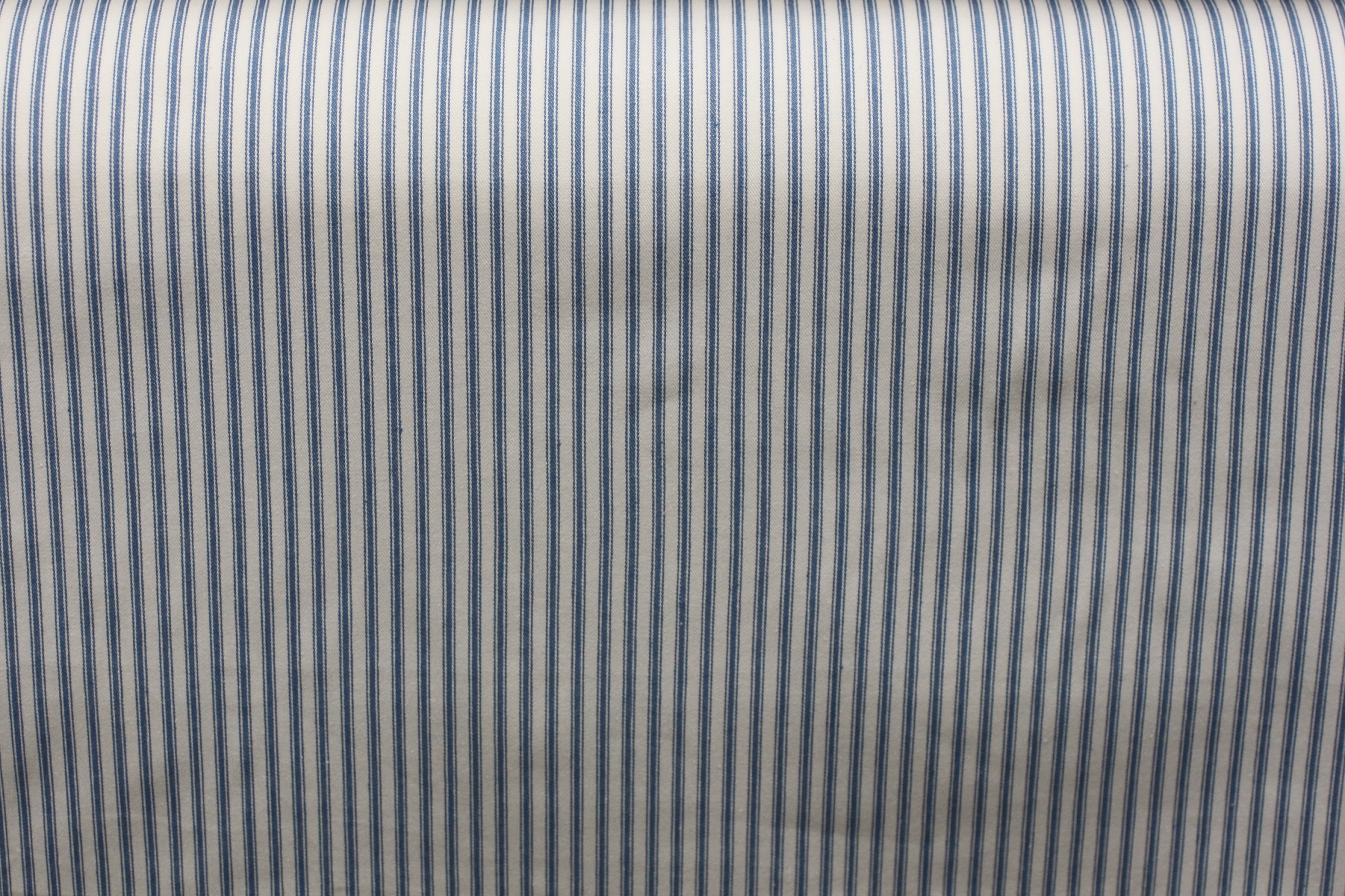 Waverly Classic Ticking in Denim Color. Blue and White. - Etsy