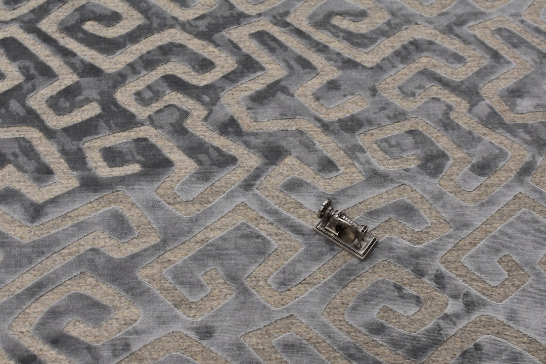 Jim Thompson MALI Zinc JT013723 003, 54" Wide, High End Fabric, Good ...