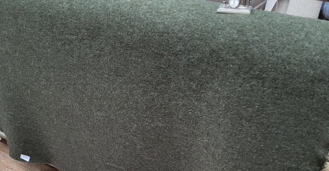 Wool Fabric by Holland and Sherry Chamonix Loden DE10226 100% Wool, for ...