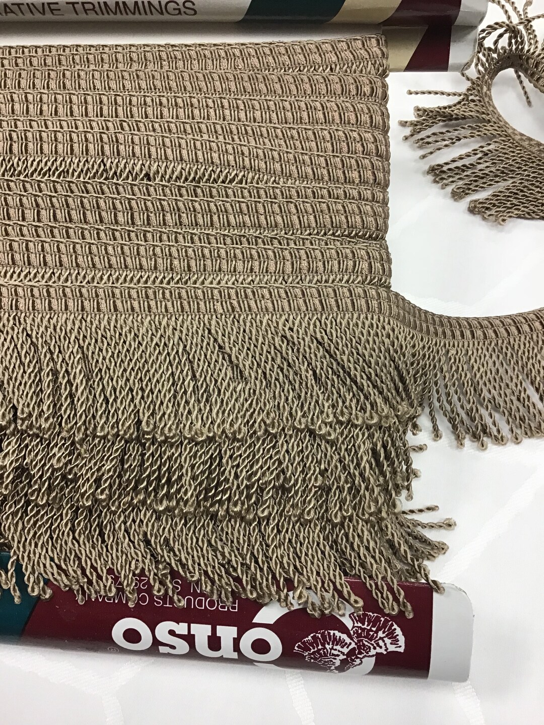 Bullion Fringe by Conso Trim, 021308 C07, 2" Knitted Bullion Fringe ...