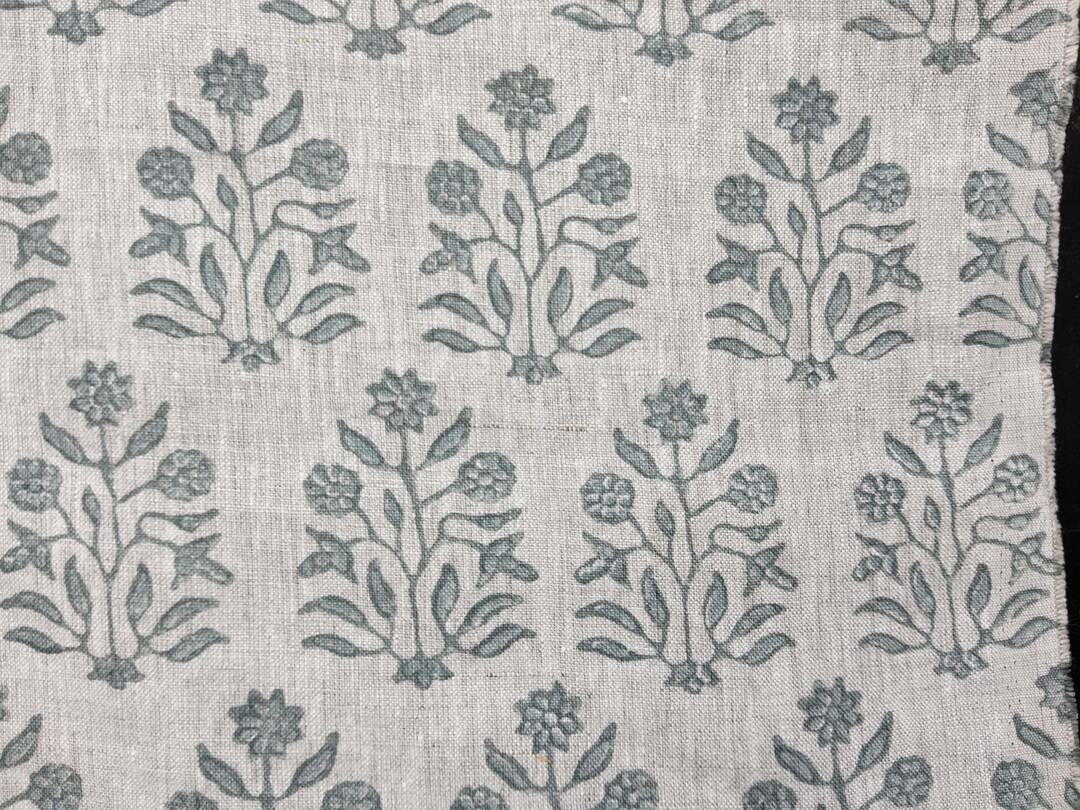 FABRIC Amer Celadon Linen, by Walter. G, for Drapery, Upholstery ...