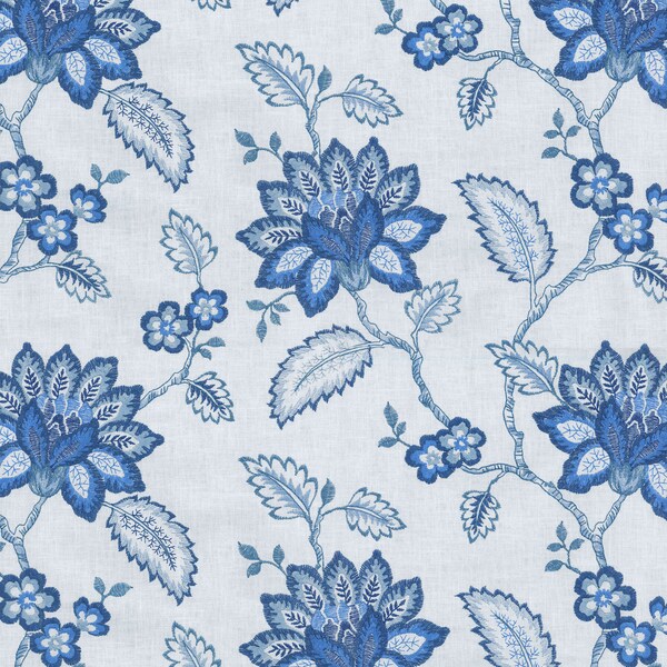 Delft Blue Fabric - Etsy
