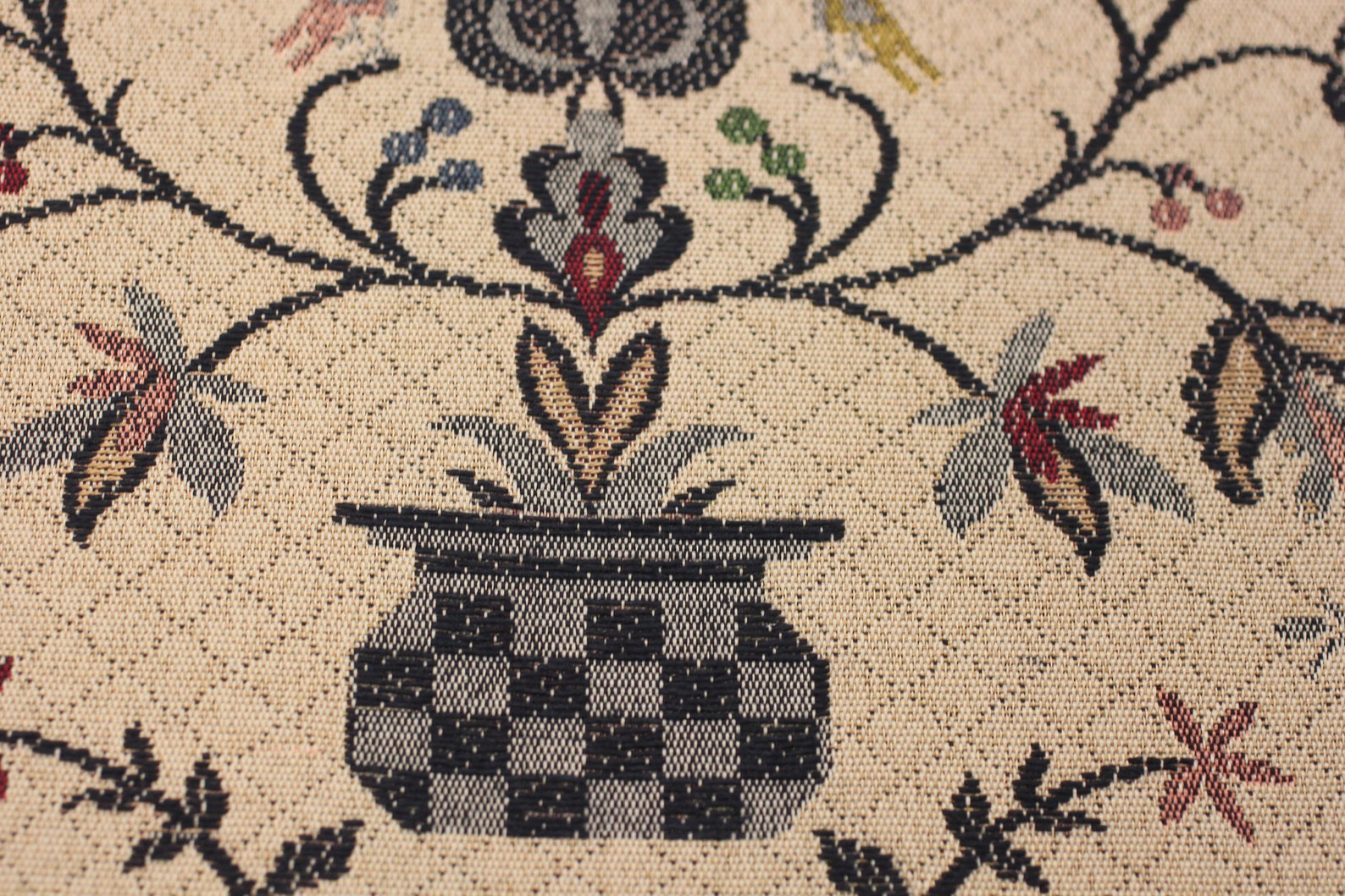 FABRIC Early America Tapestry Fabric, 1806 New Holland, Good for ...