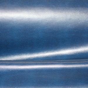 Vinyl Snake Pateren, Moccasin Cobalt Blue by Majilite Fabrics, 100% Nylon Heavy Duty, Faux ...