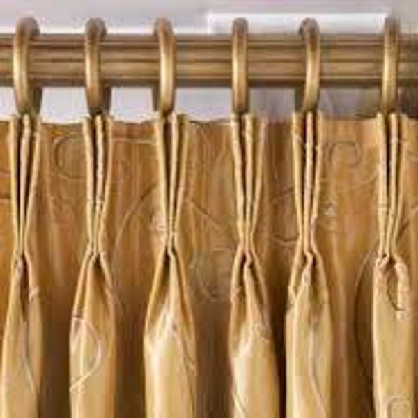 Pinch Pleat Drapes - Etsy