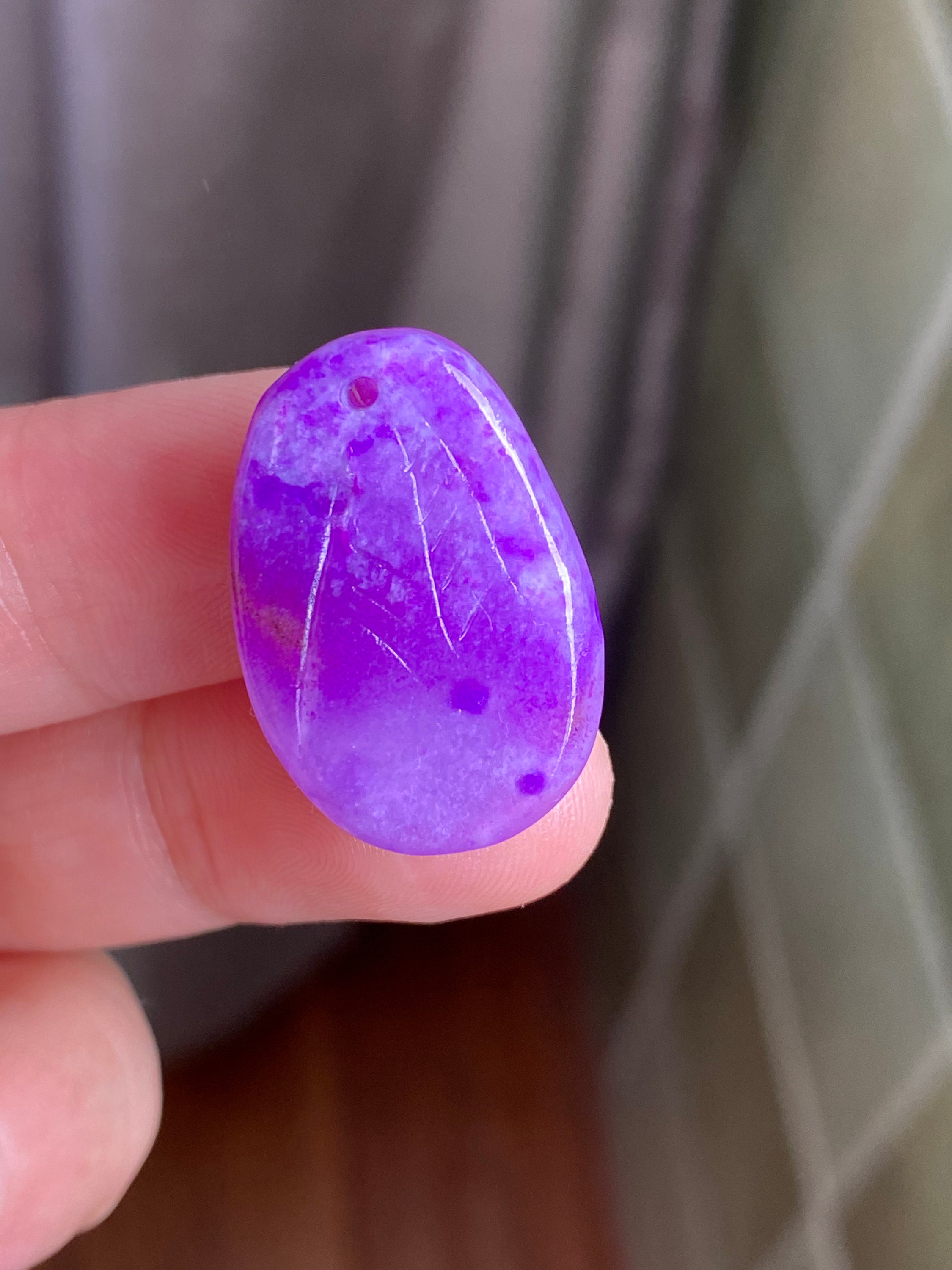 Purple Sugilite Ruyi Pendant South Africa Sugilite Transparent - Etsy