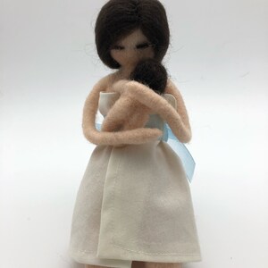 Pregnant Doll Giving Birth With Her Midwife Handmade in Carded - Etsy