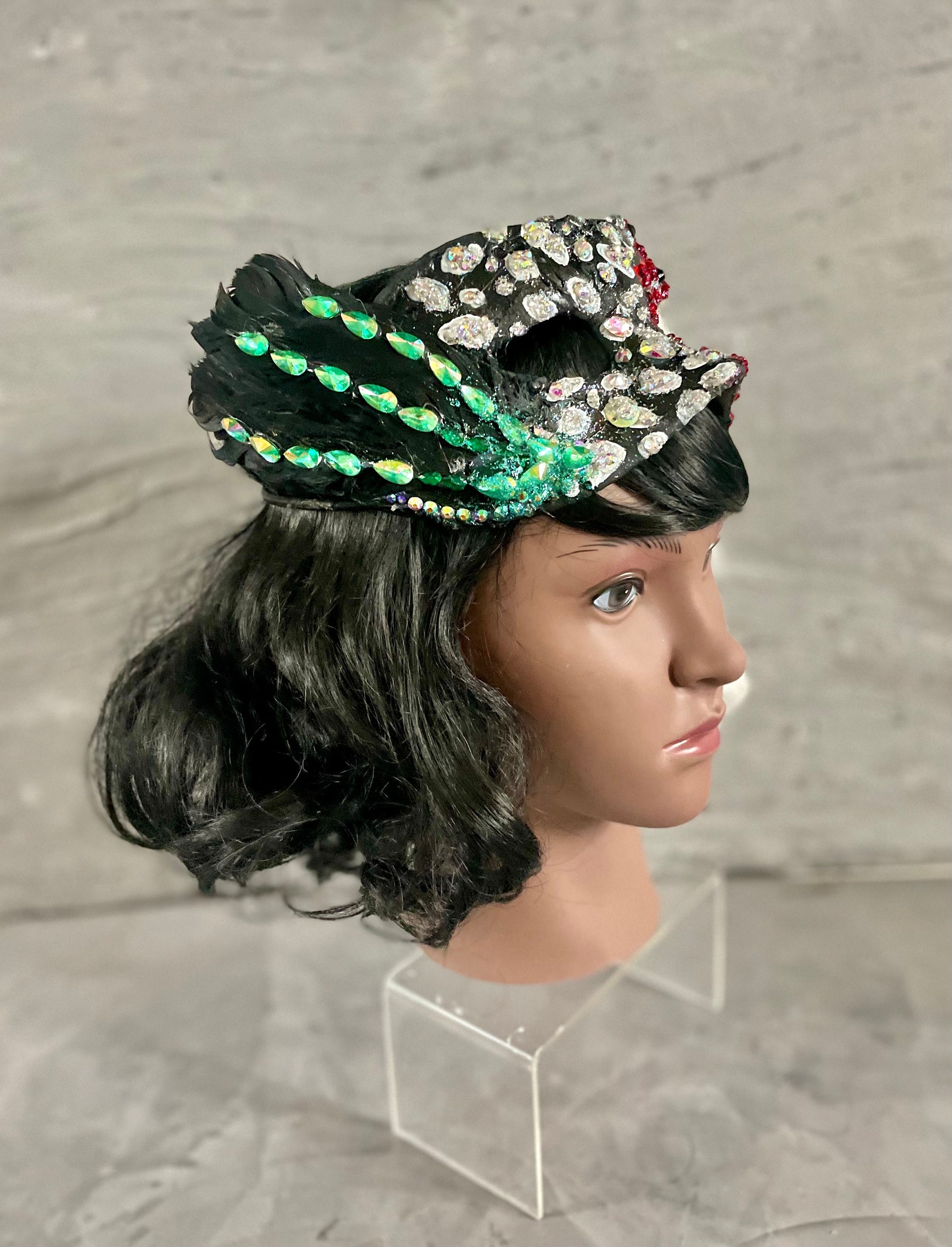 Cruella Masquarade Mask Cruella Cosplay Cruella De Ville - Etsy