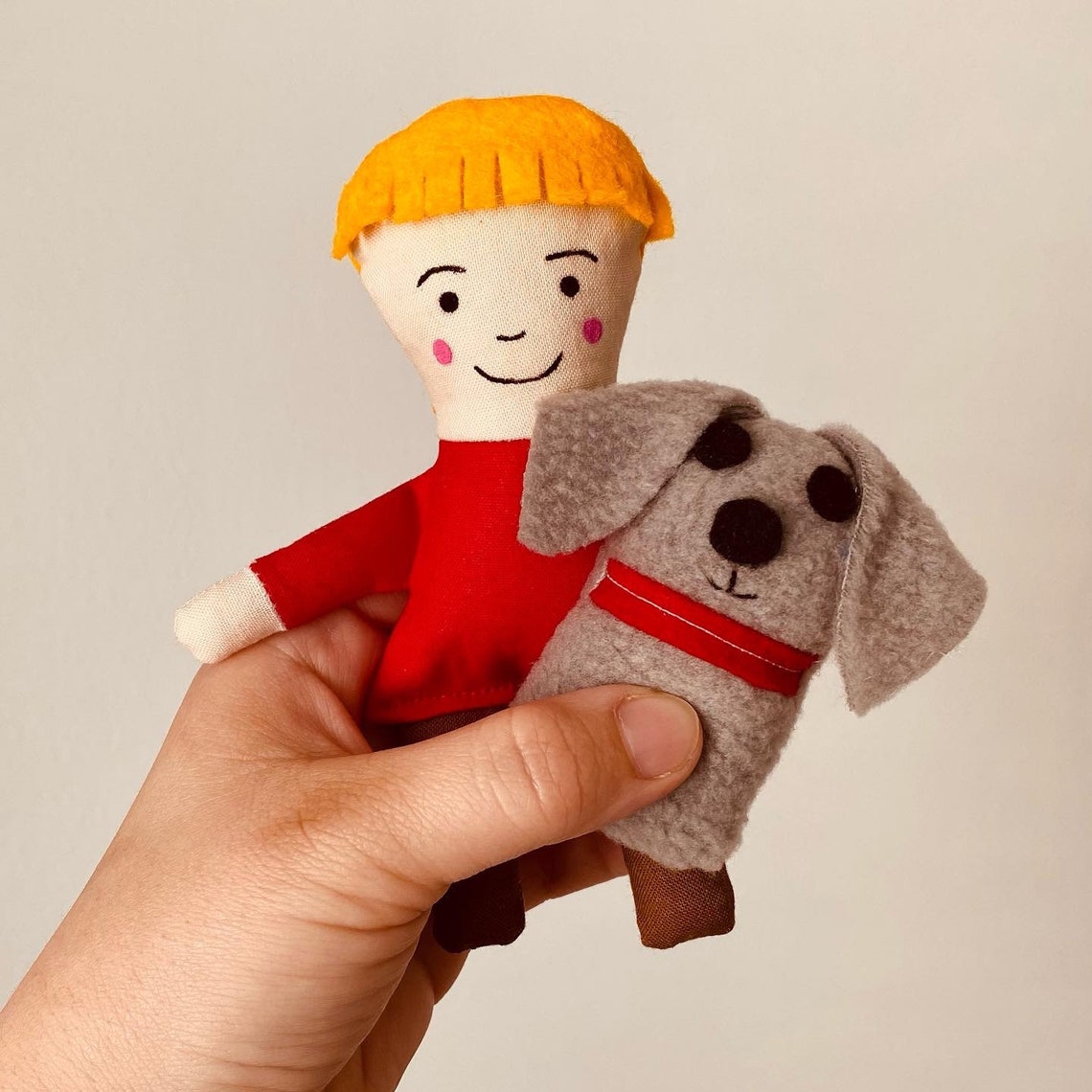Mr. Dressup and Friends Plush Set - Etsy