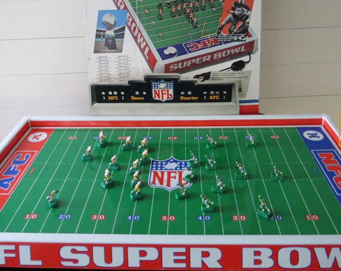 Vintage Electronic Football Game NFL Super Bowl, Football Board Game ...