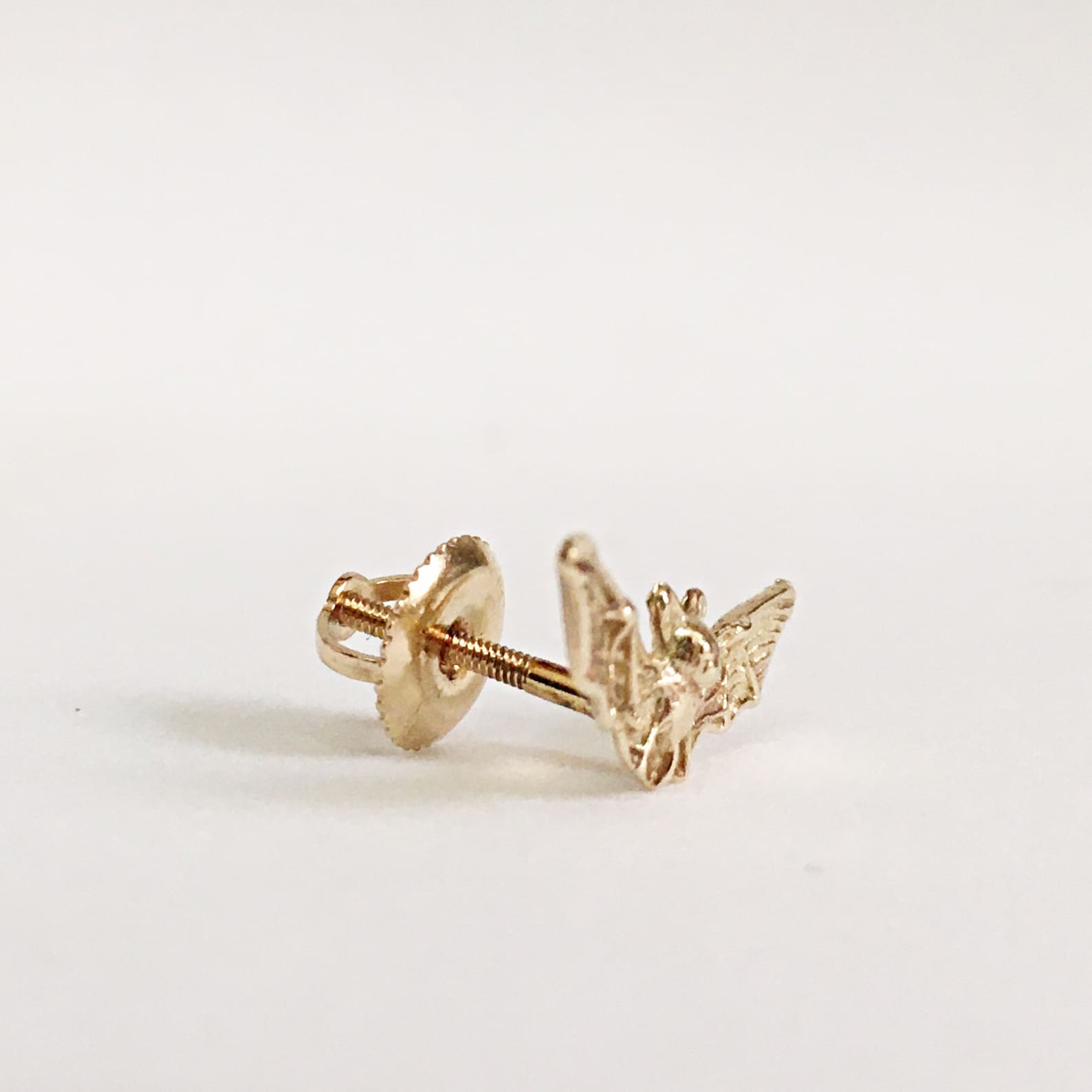 Conch Stud Earring, Conch Earring Gold, Bat Jewelry, Conch Piercing ...
