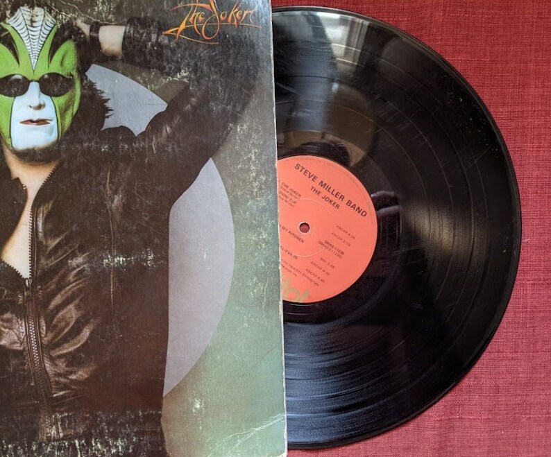 Steve Miller Band the Joker Record Album LP Vinyl Classic Rock - Etsy